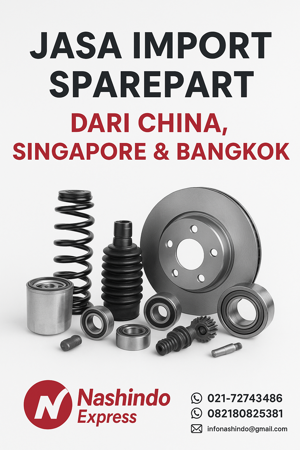 Jasa Import Sparepart dari China, Singapore & Bangkok – Cepat, Aman ...